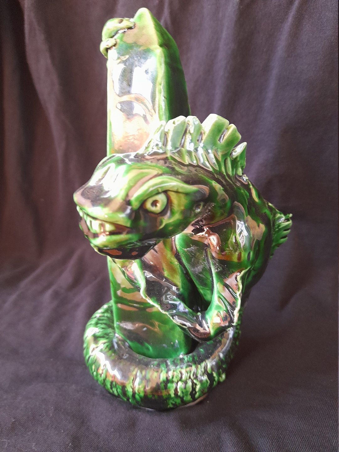 Deep One Ceramic Statue / Dagon Statue / Ceramic Deep One Figurine ...