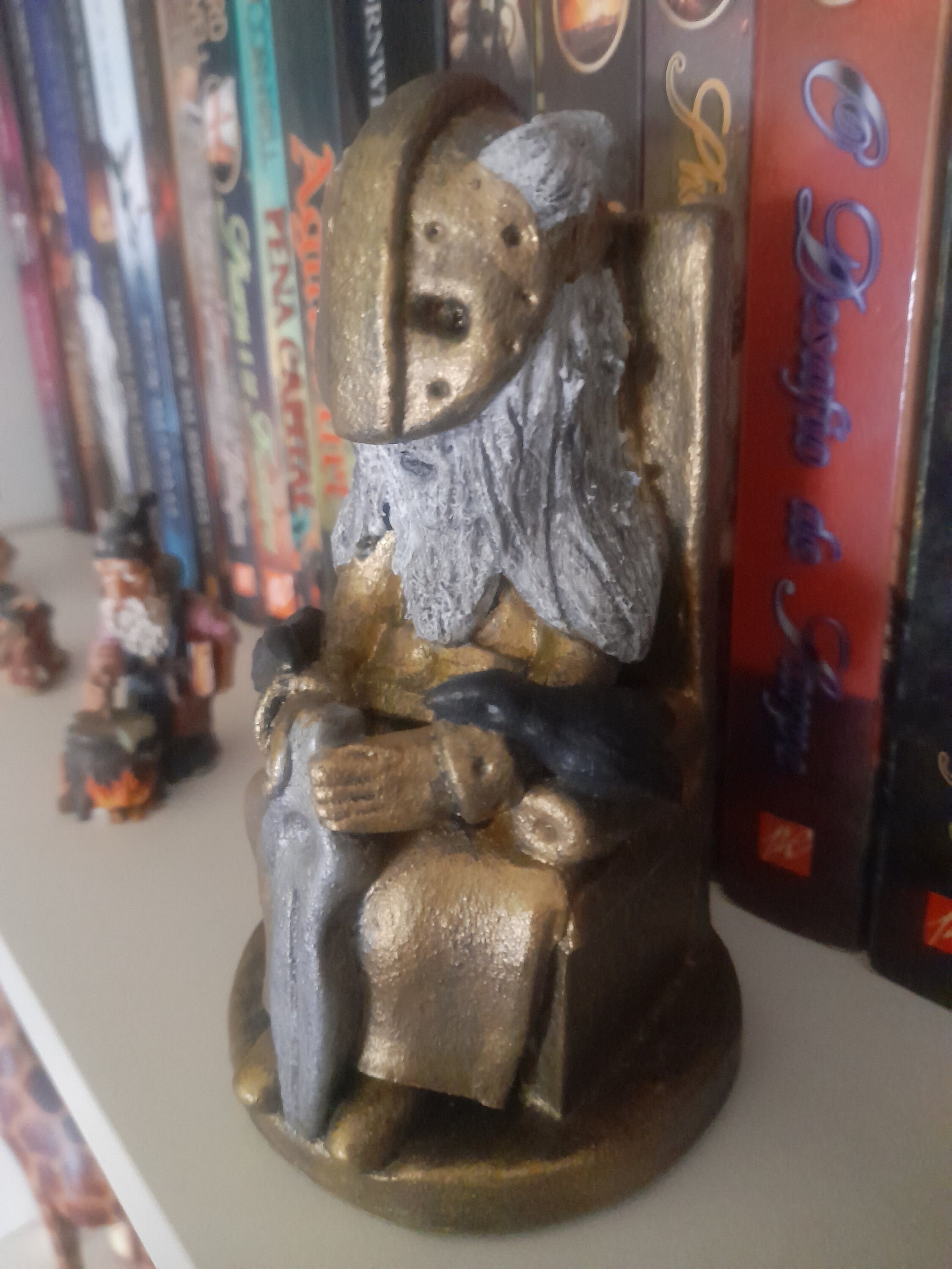 Odin Altar Statue / Norse God Odin Statue / Odin the Allfather Statue ...