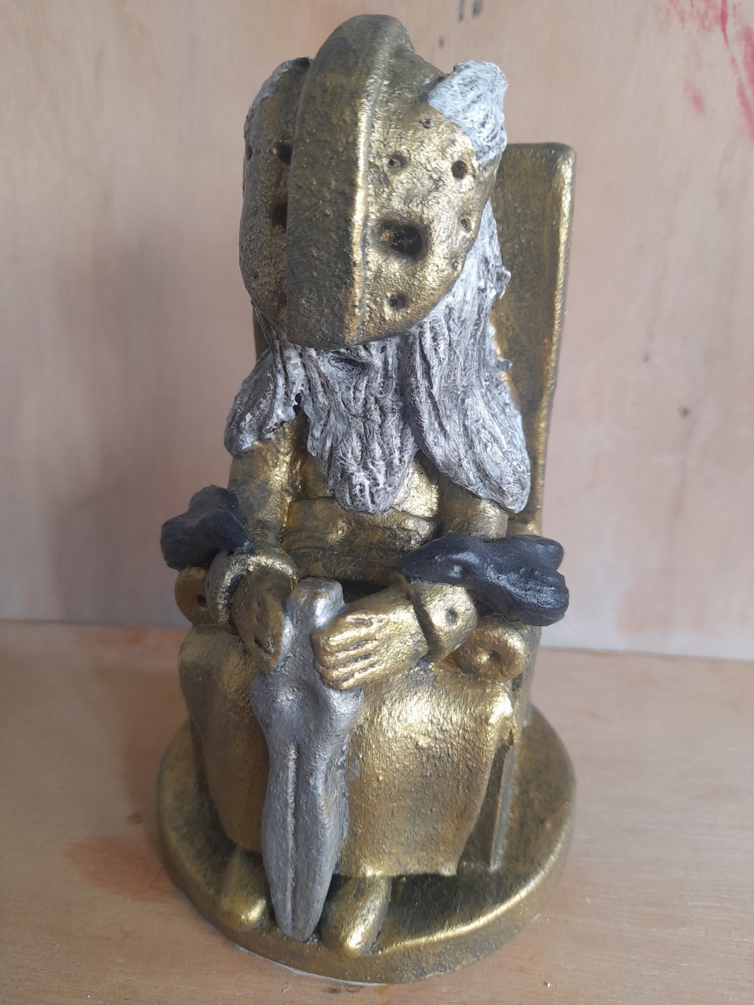 Odin Altar Statue / Norse God Odin Statue / Odin the Allfather Statue ...