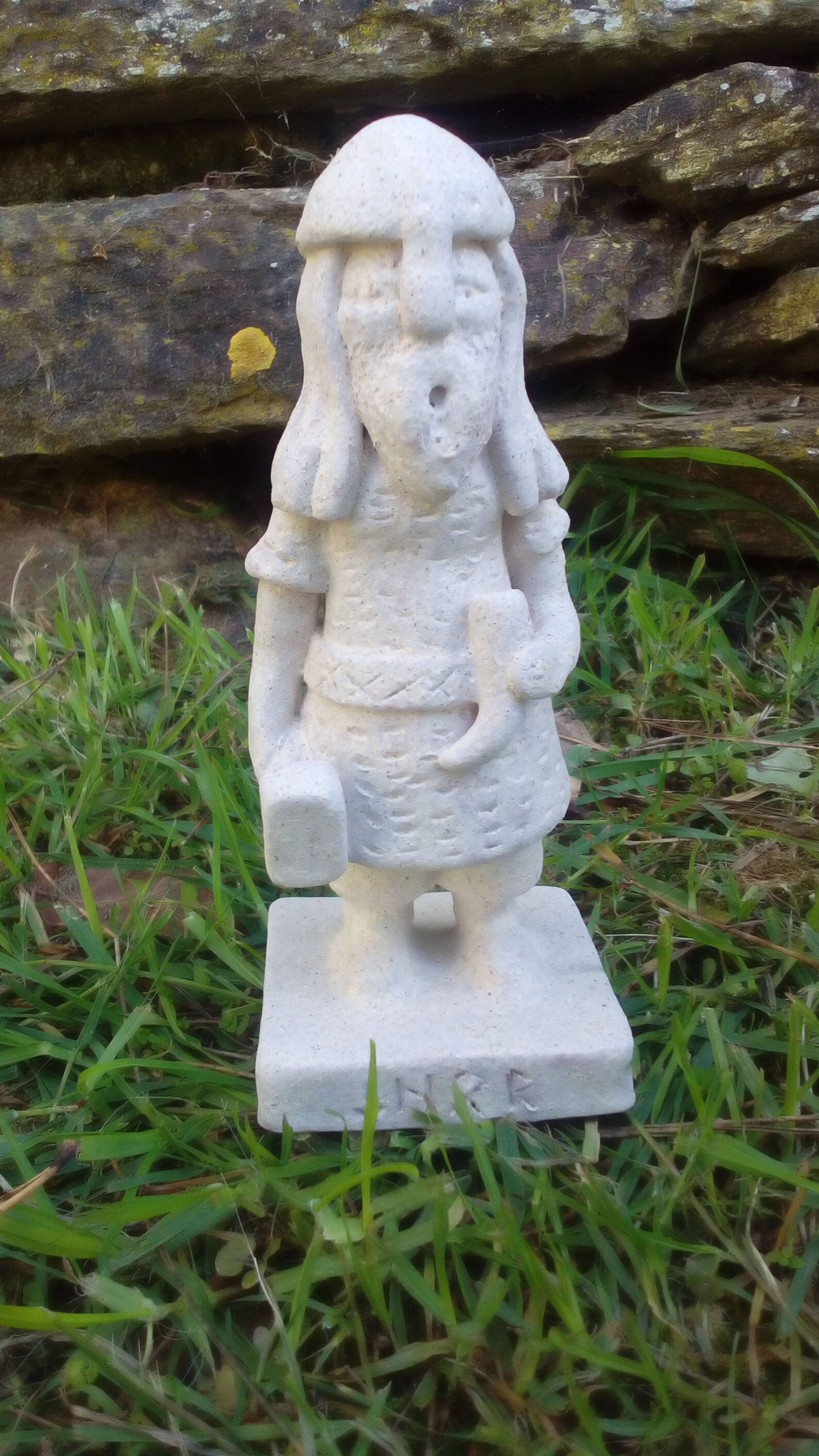Thor Altar Statue / Ceramic Thor Statue / Norse God Statue / - Etsy ...