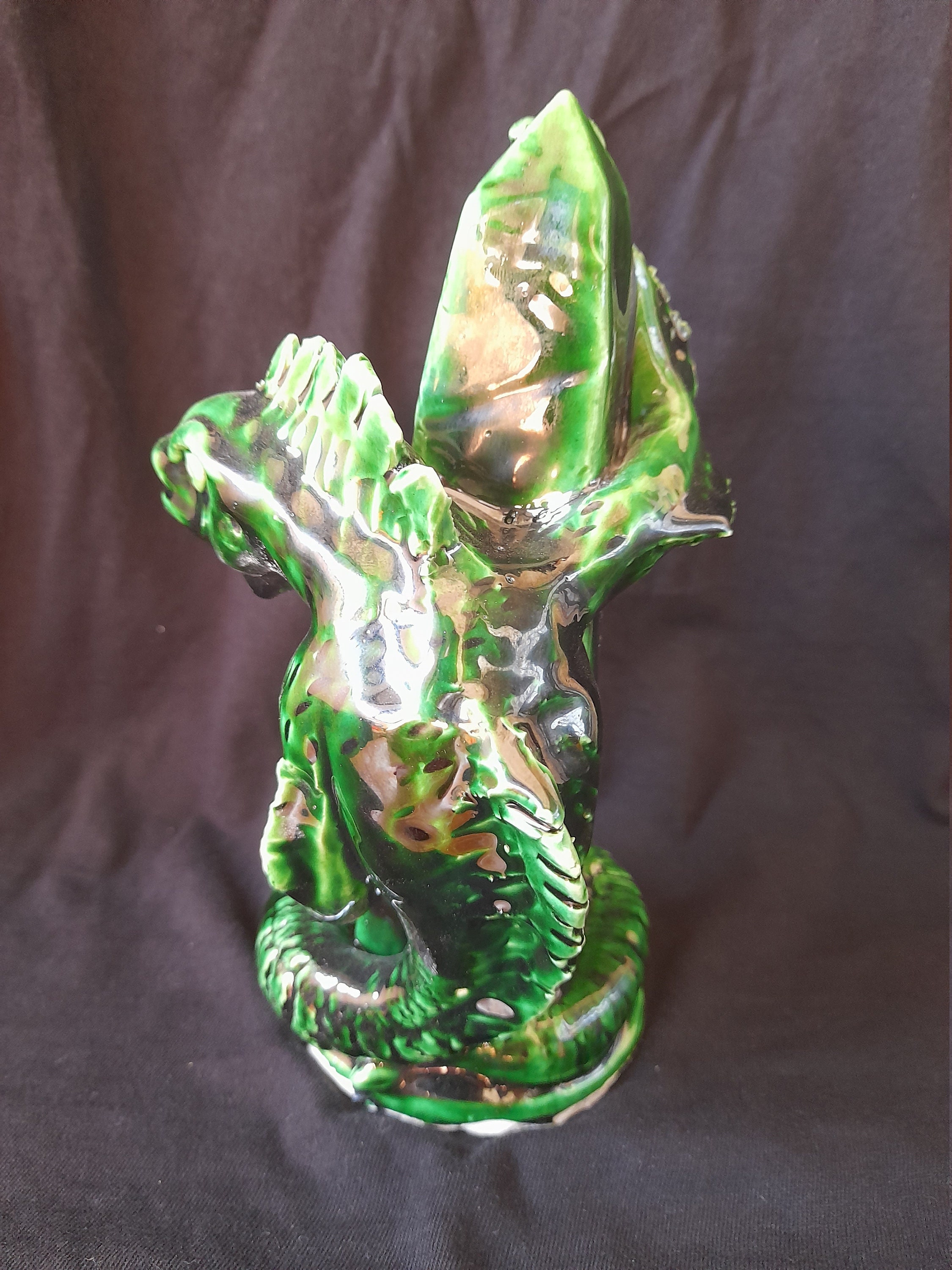 Deep One Ceramic Statue / Dagon Statue / Ceramic Deep One Figurine ...