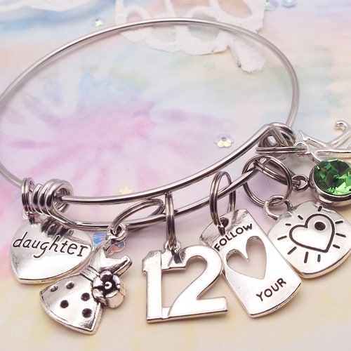 12th Birthday Necklace Gift for Girl Turning 12 Personalized - Etsy