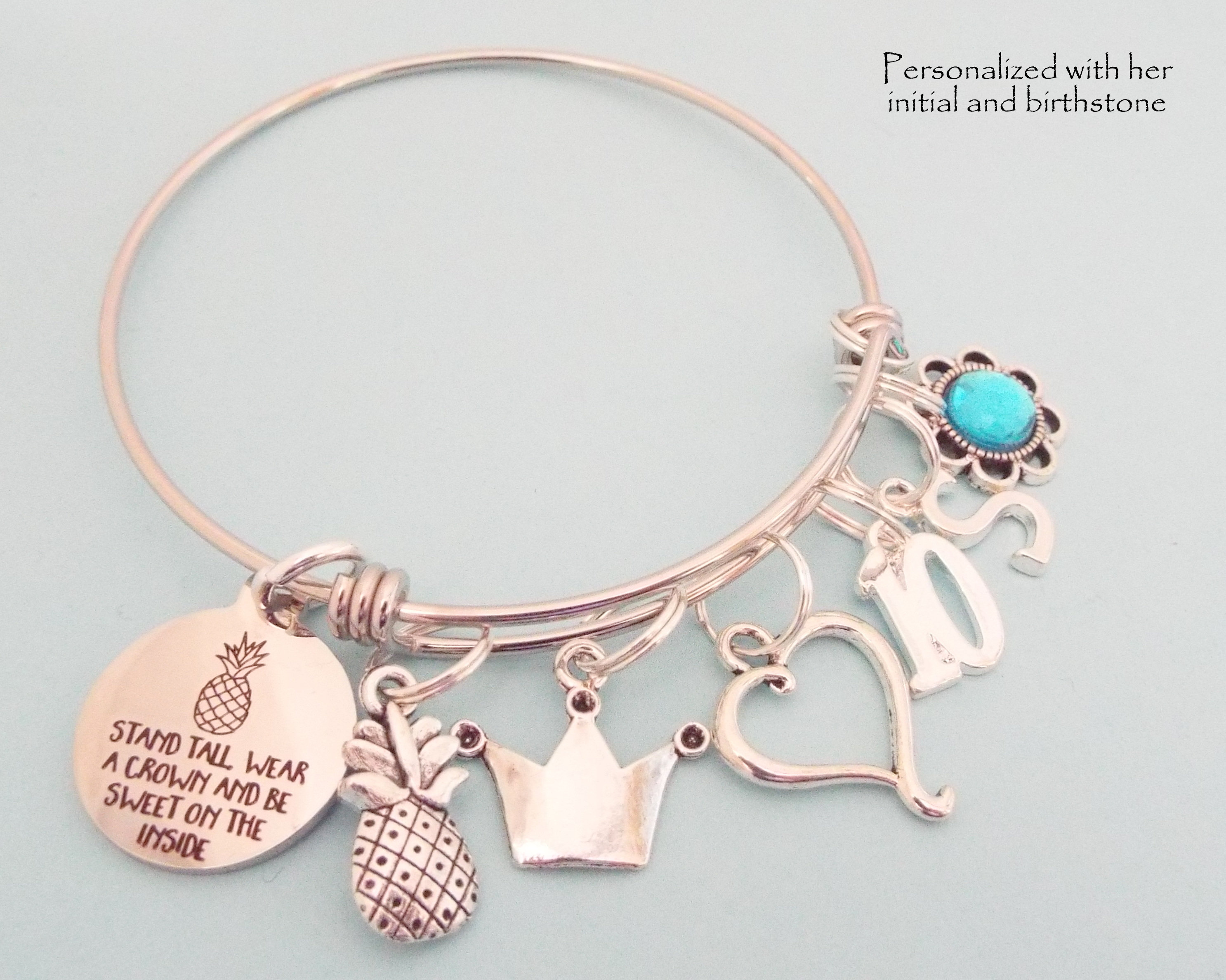 Girl 10th Birthday Gift, Personalized Gift, Girl Turning 10 Charm ...