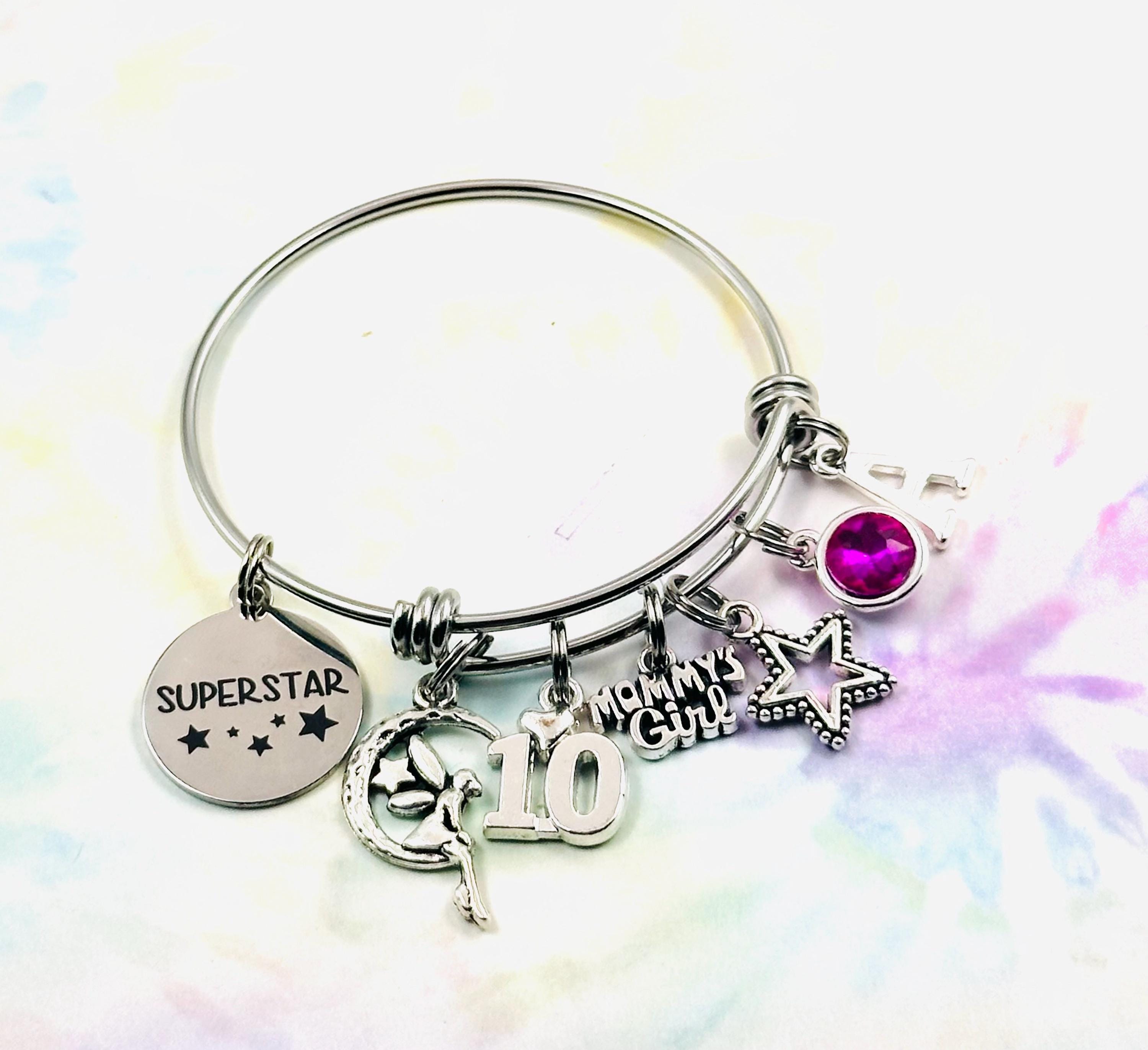 10th birthday charm bracelet store