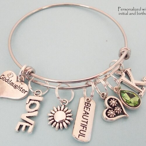 GODDAUGHTER Gift-personalized Goddaughter Bracelet Gift for | Etsy