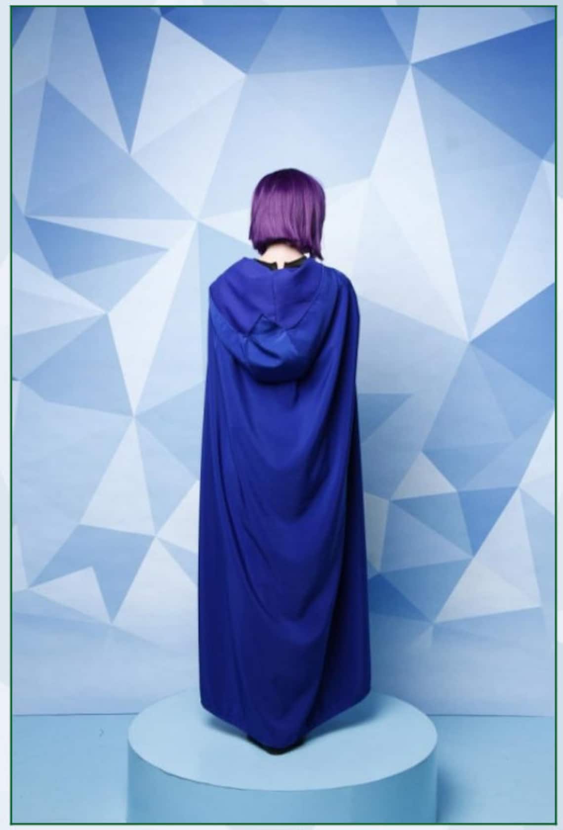 Raven Teen Titans Cloak and Accessories custom costume blue | Etsy