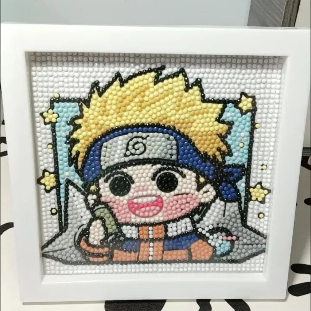 Anime Ninja DIY Art Diamond Gem Bead Canvas Creative Gift - Etsy