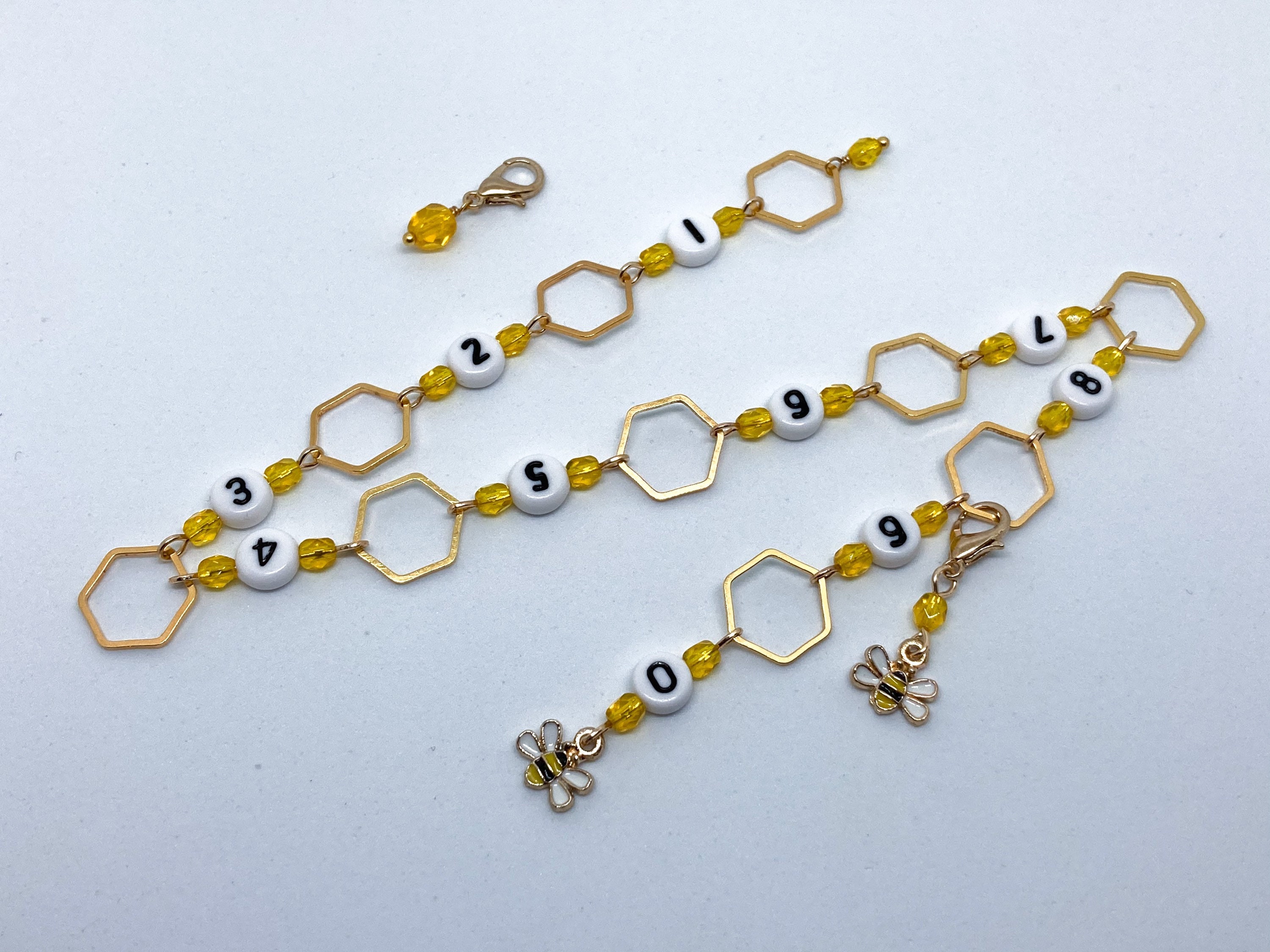 Chain Row Counter for Knitting With Bees Charms. - Etsy