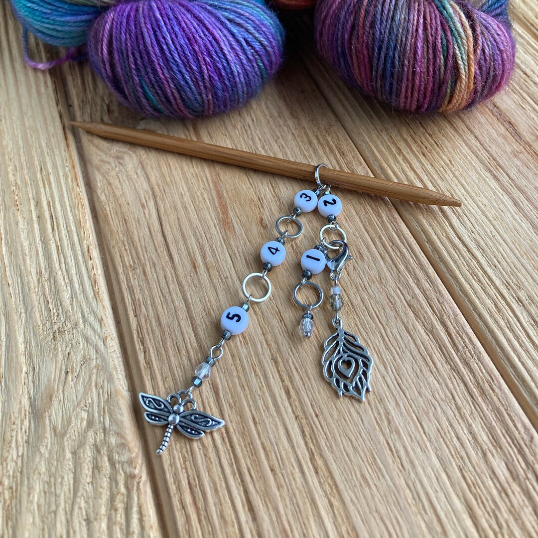 Mini Knitting Chain Row Counter. - Etsy