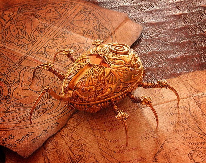 Cronos - "the Vampire Device" W/ Drawings Prop Replica, METAL W/ Moving ...