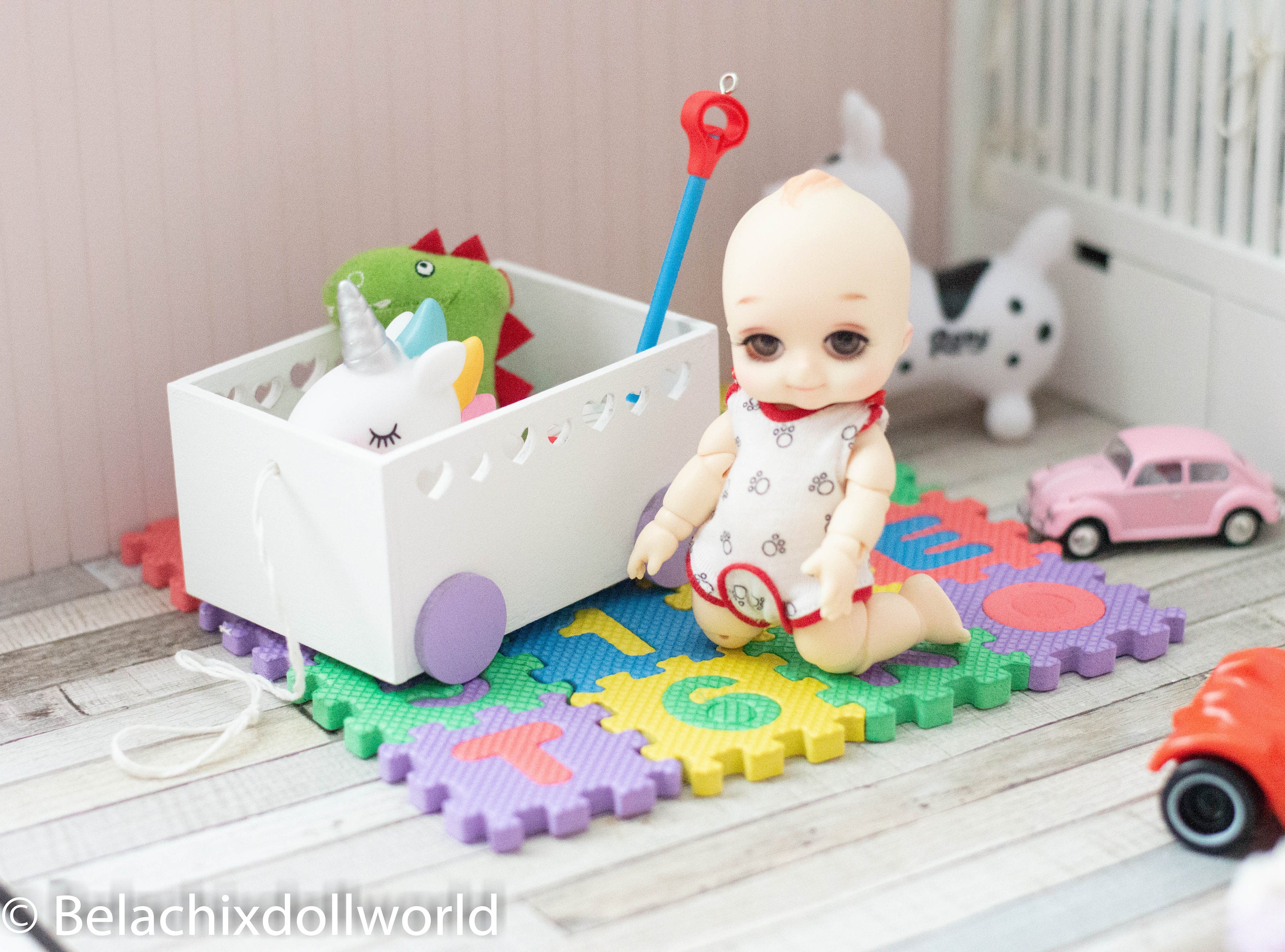 Miniature Empty Dollhouse Toy Box Toy Chest Miniature - Etsy