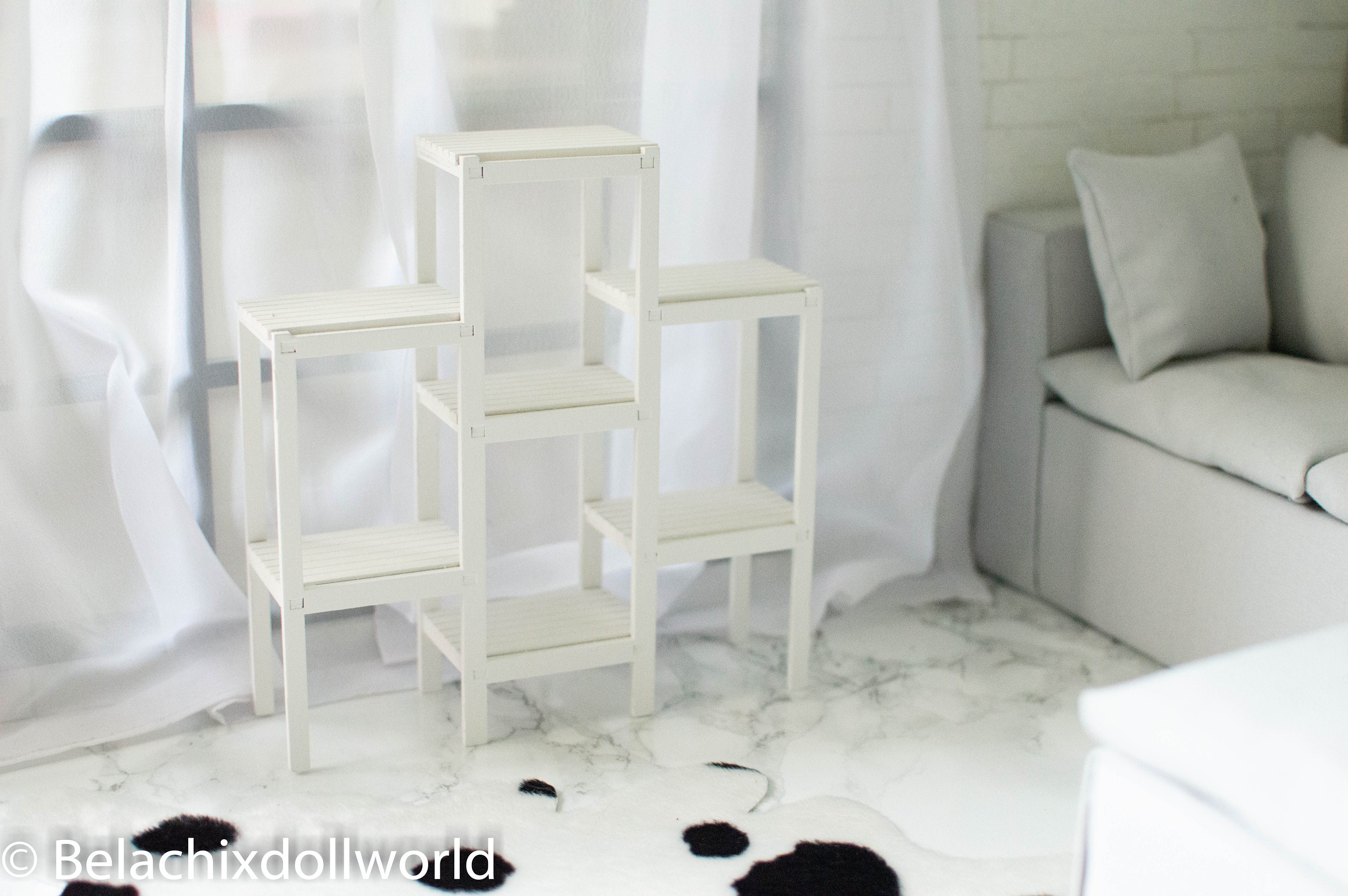 Miniature empty plant rack miniature plant stand flower | Etsy