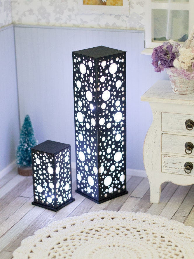 Dollhouse Lamp Miniature Lamp Dollhouse Lighting BJD MSD | Etsy