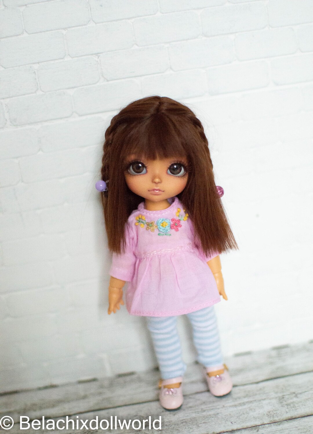 6" Mohair Wig, 15 Cm Head Circumference Wig, Lati Yellow Wig, 5-6" Wig ...