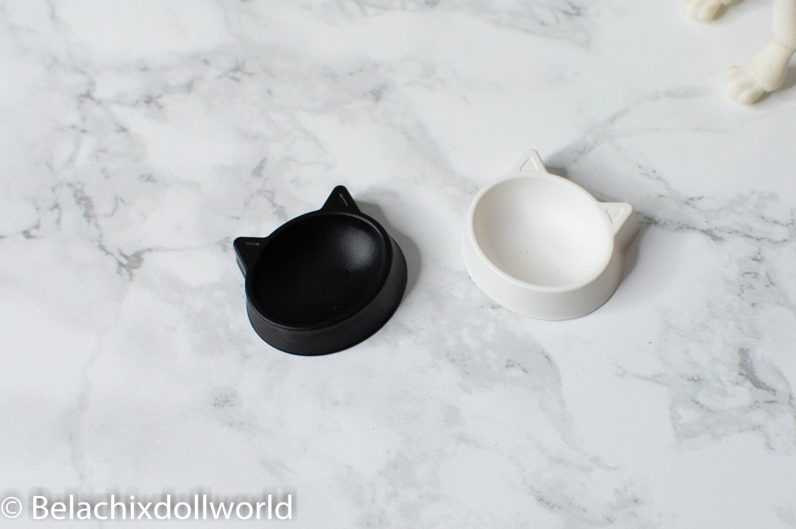 1:4 or 1/6, Miniature Cat Bowl, BJD Cat Accessories, Miniature Cat Bowl ...