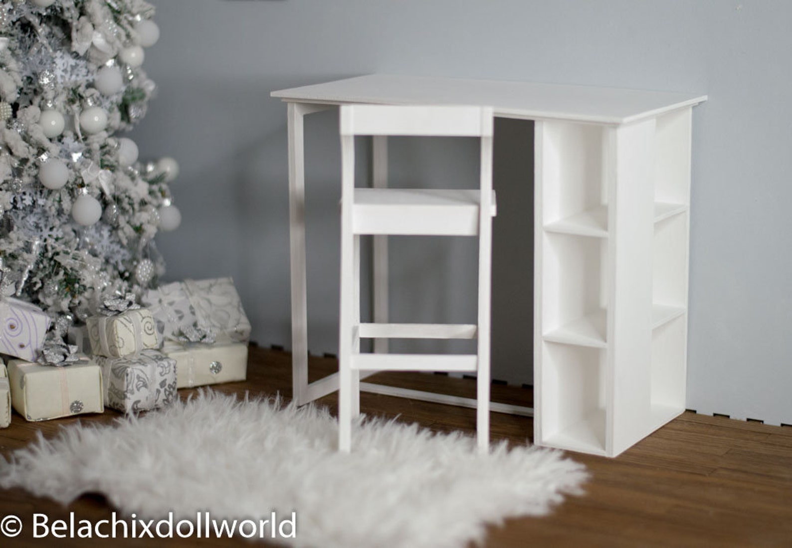 Miniature High Table and Chair High Table High Chair 1/4 | Etsy