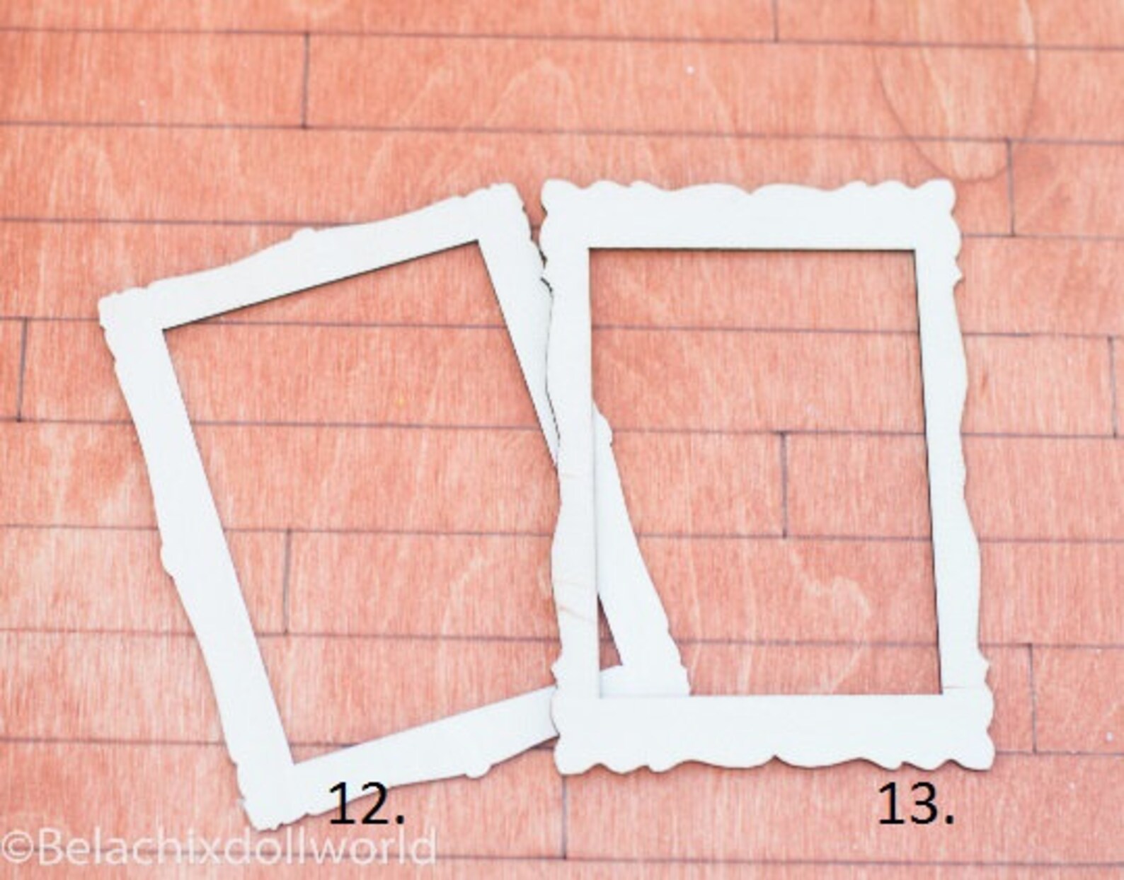 Doll Furniture Miniature Photo Frames Picture Frames - Etsy