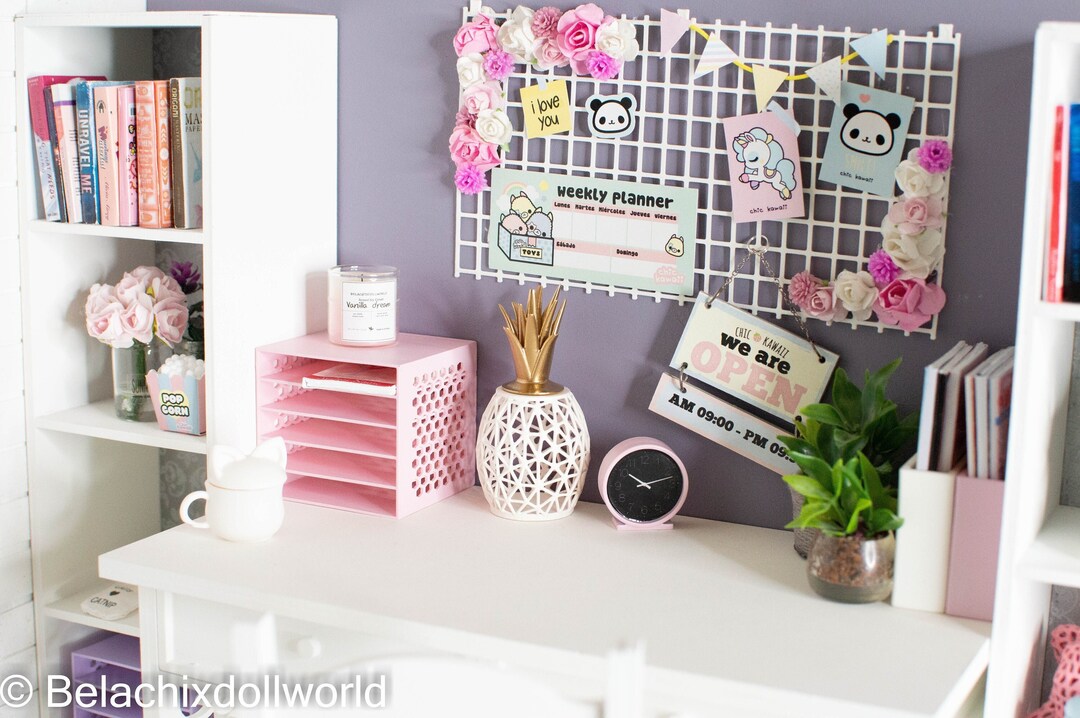 1/4 Miniature Office Paper Tray, Paper Tray, Miniature Office ...