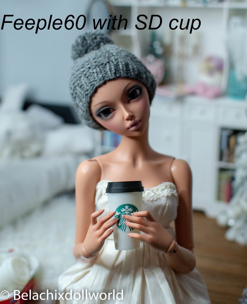 1/4 or 1/3 Miniature Coffee Cup Bjd Miniature Bjd SD - Etsy