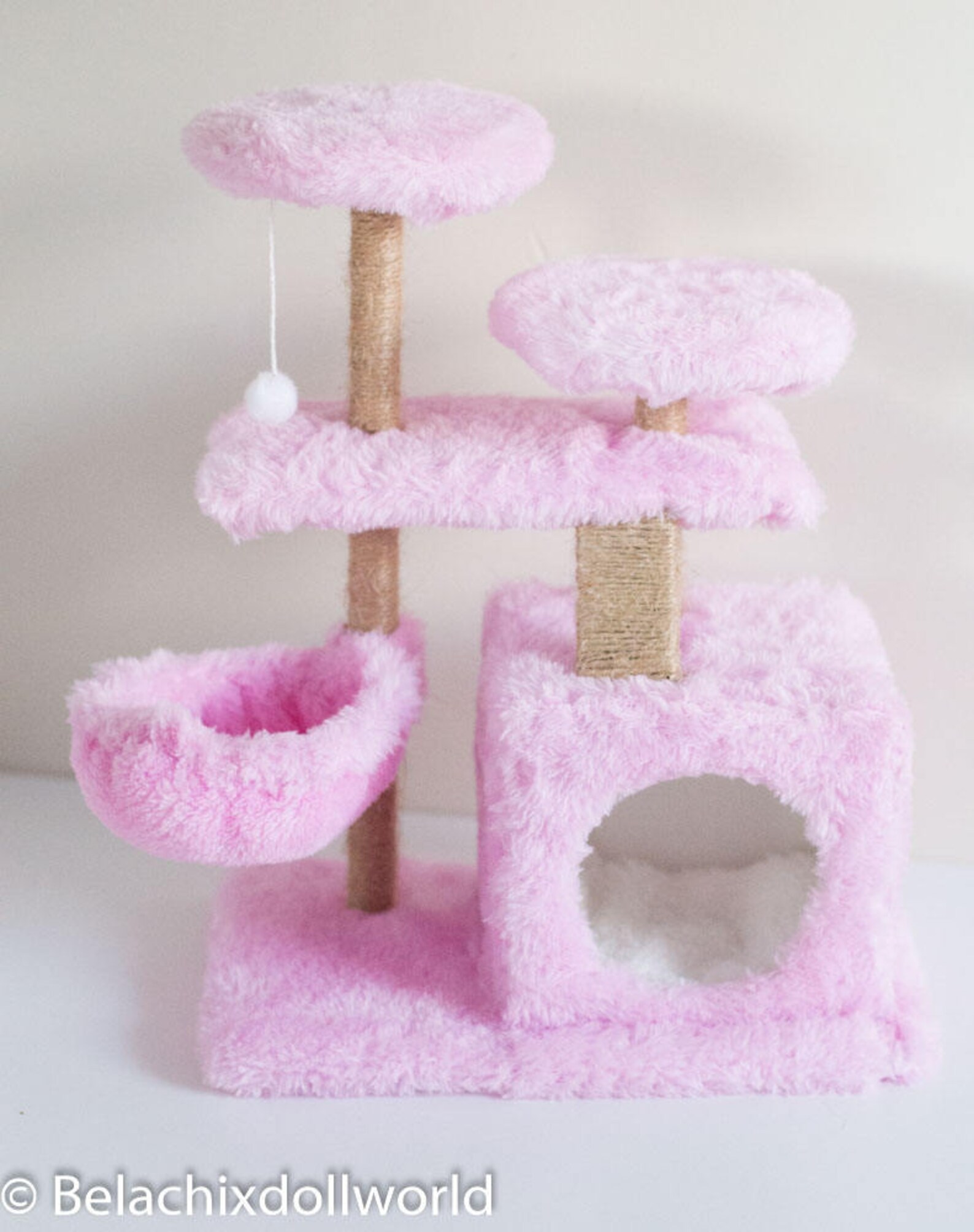 1:4 or 1/6 Miniature Cat Tree Miniature Cat Toy Miniature - Etsy