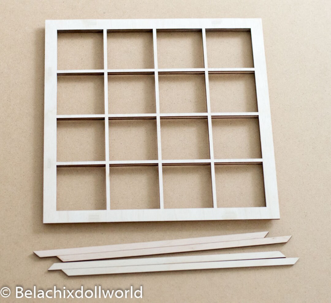 Window 1/6 and 1/4 Size Dolldiorama, Diorama, Roombox, Miniature ...