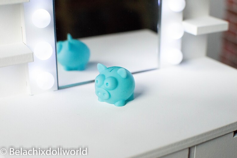 Miniature Piggy Bank, Miniature Coin Bank, Miniature , Minifee ...