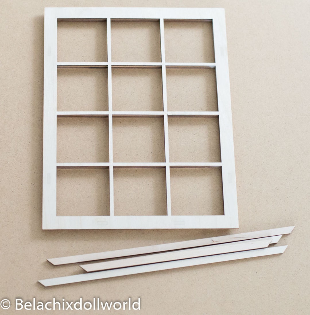 Window 1/6 and 1/4 Size Dolldiorama, Diorama, Roombox, Miniature ...