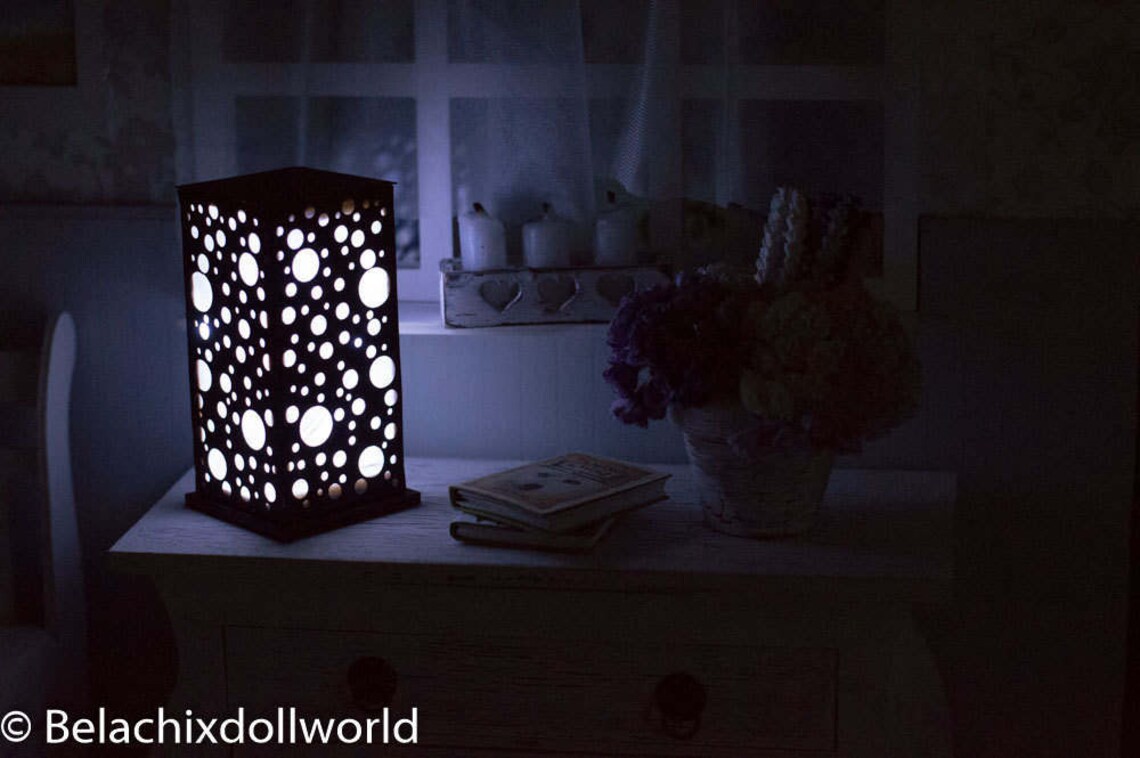 Miniature Lamp Doll Light Dollhouse Lighting BJD MSD | Etsy