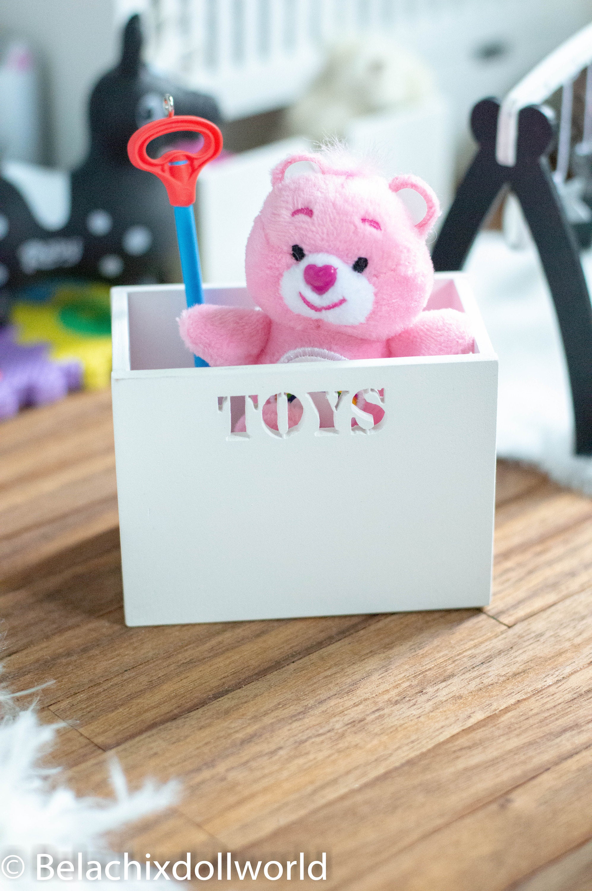 Miniature Empty Dollhouse Toy Box Toy Chest Miniature | Etsy