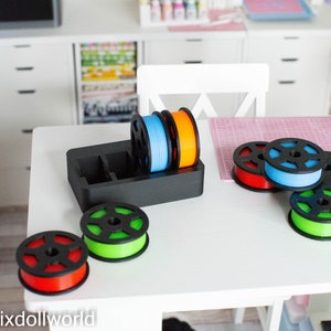 1/4, Miniature FDM 3D Printer, Dollhouse 3D Printer, Miniature Prop ...