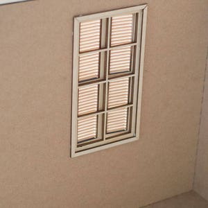 Diy Doll Diorama, Unfinished 1/4 Roombox, Shutter Window, Diy ...