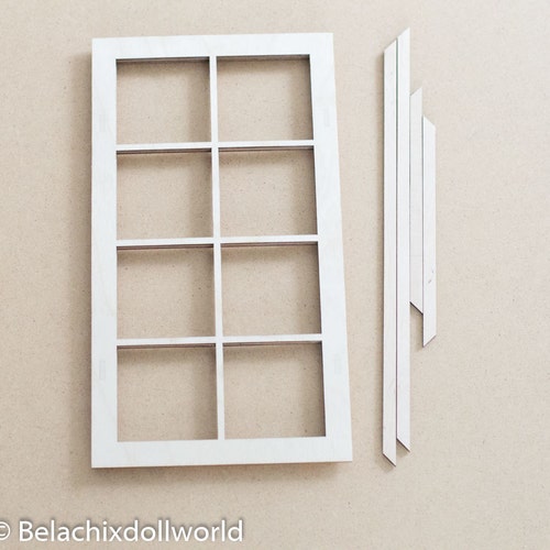 Small Shutter Window 1/6 Size Dolldiorama Diorama Roombox - Etsy