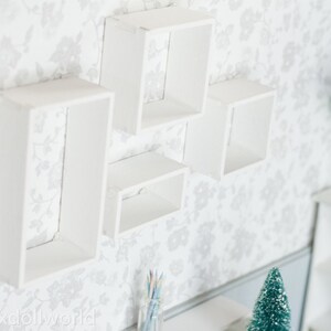 4 Wallboxes, KIT, BJD, Pullip, Blythe, Miniature, Props, KIT, Roombox ...