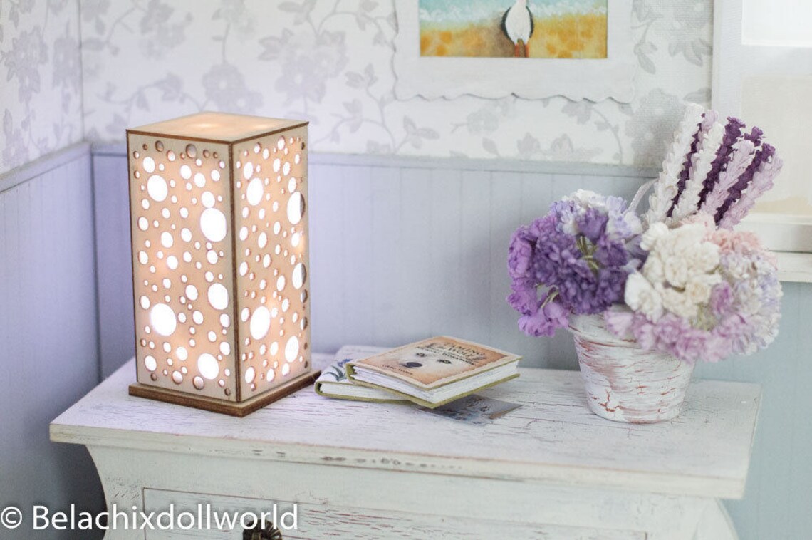 Miniature Lamp Doll Light Dollhouse Lighting BJD MSD | Etsy