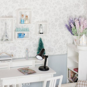 4 Wallboxes, KIT, BJD, Pullip, Blythe, Miniature, Props, KIT, Roombox ...