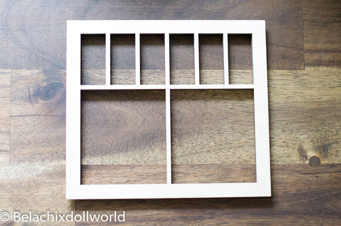 Window 1/6 1/12 Size Dolldiorama Diorama Roombox Miniature | Etsy