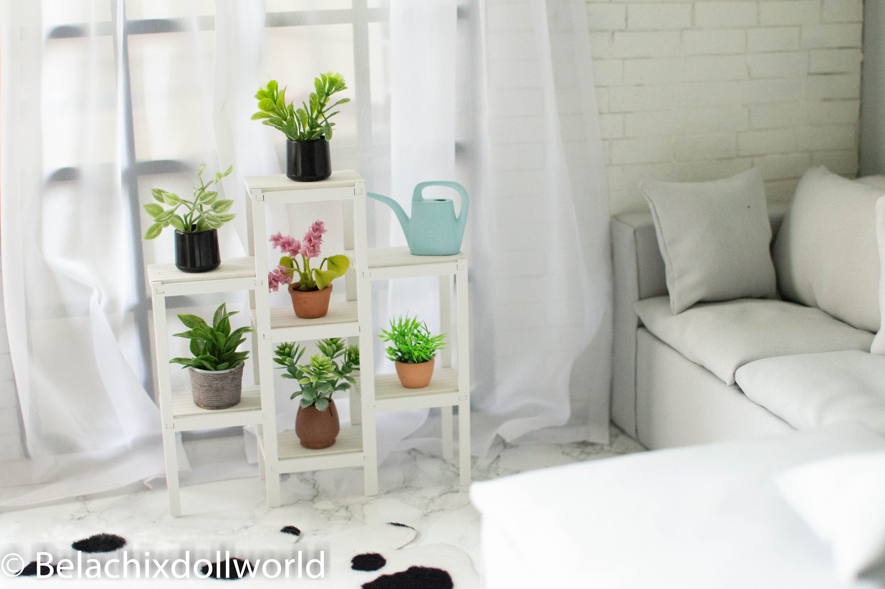 Miniature empty plant rack miniature plant stand flower | Etsy