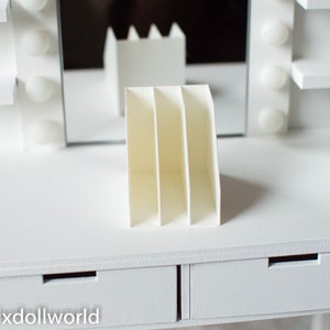 Miniature Office Paper Tray, Magazine Holder, Miniature Paper Organizer ...