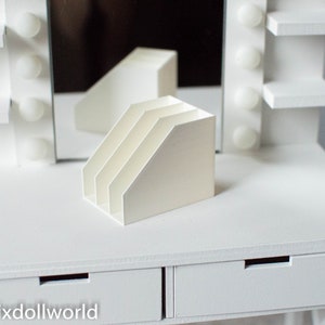 Miniature Office Paper Tray, Magazine Holder, Miniature Paper Organizer ...