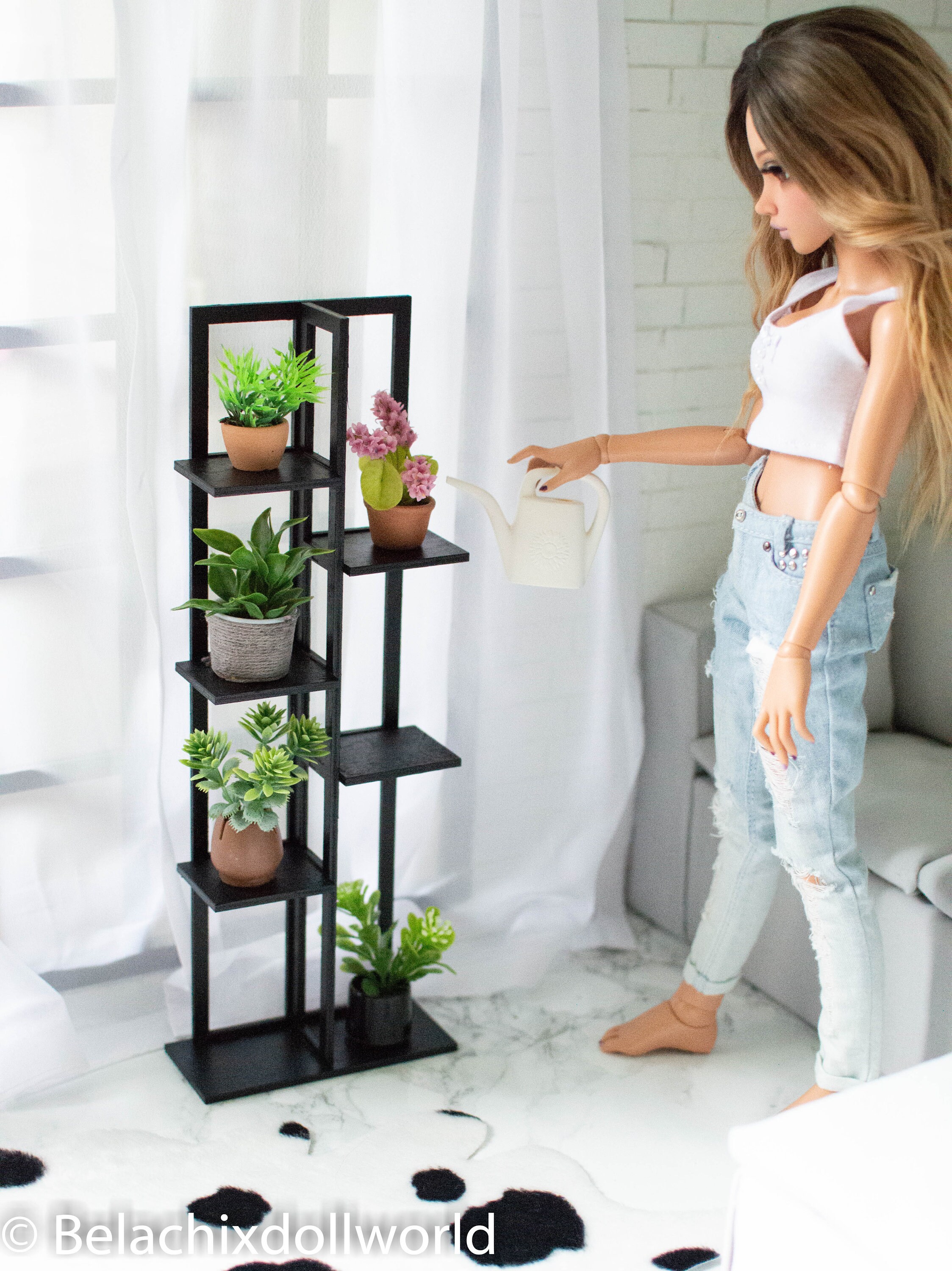 Miniature Empty Plant Rack Miniature Plant Stand Flower | Etsy