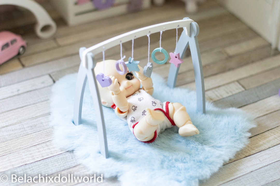 1/6, 1/8 Miniature Baby Activity Center, Mini Baby Gym, Miniature Baby ...