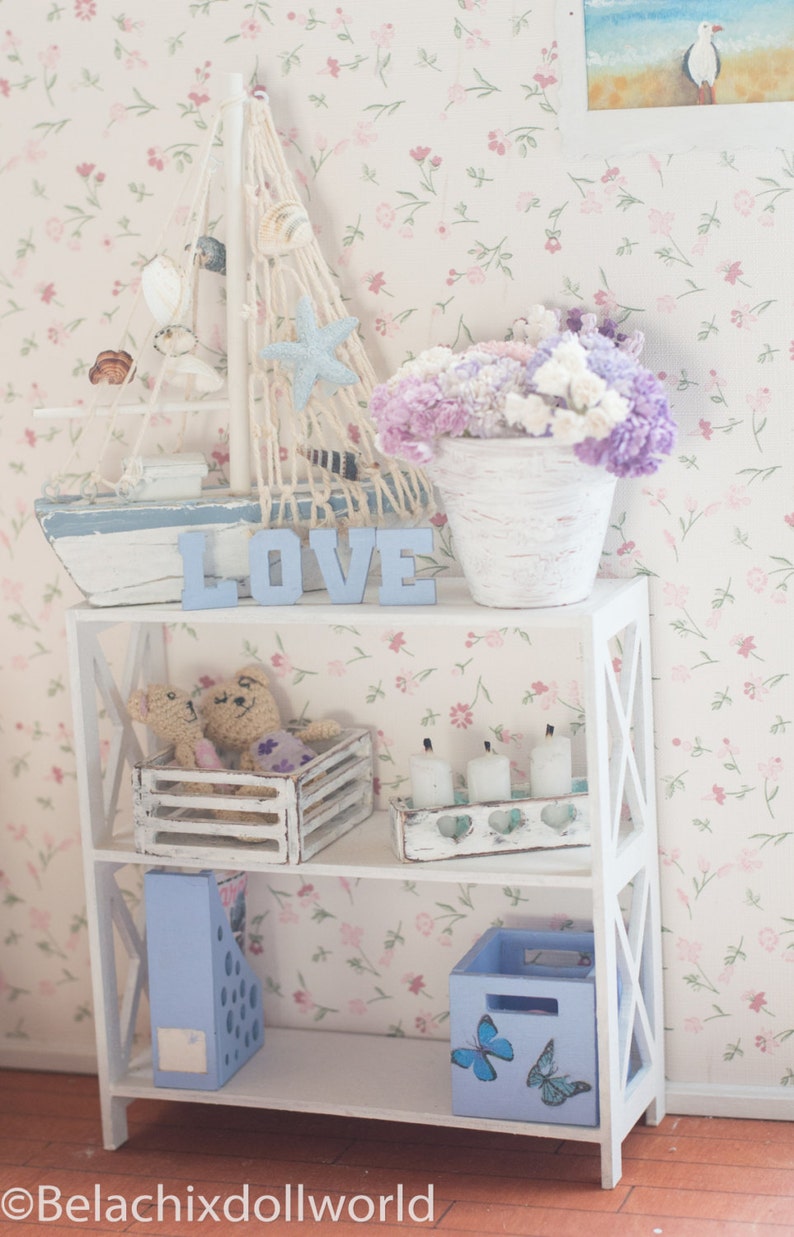Miniature Box, Dollhouse Accessories, Diorama Accessories, BJD, Shabby ...