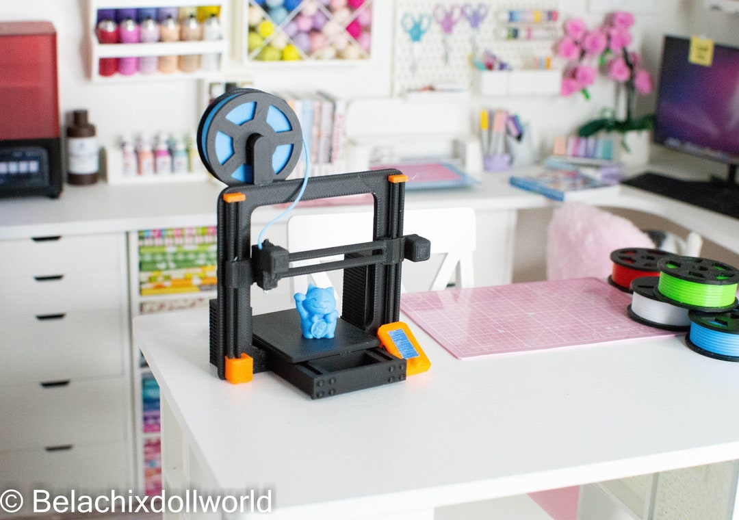 1/4, 1/6, Miniature FDM 3D Printer, Dollhouse 3D Printer, Miniature ...
