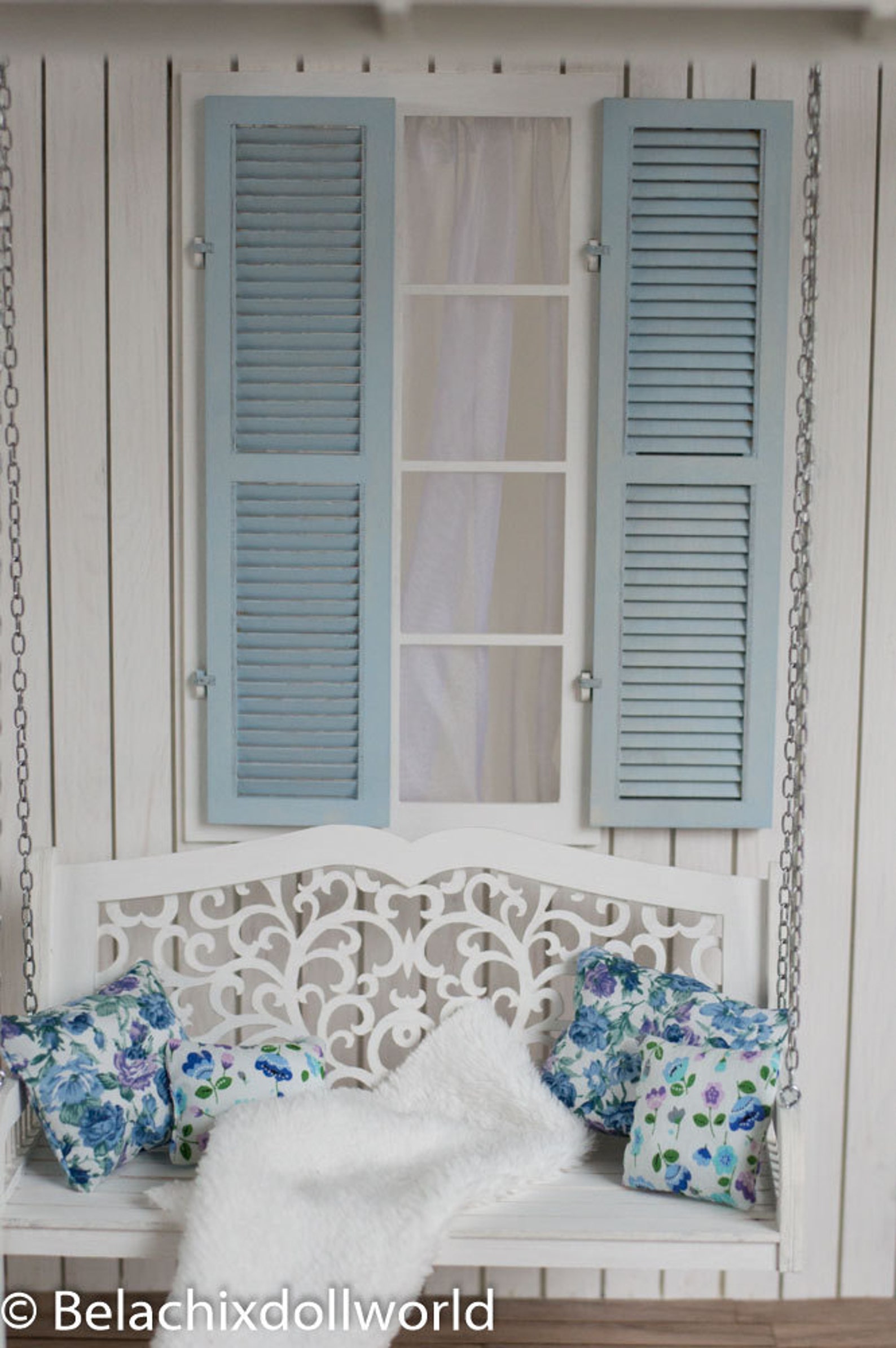 Shutter Window 1/6 and 1/4 Size Dolldiorama, Diorama, Roombox ...