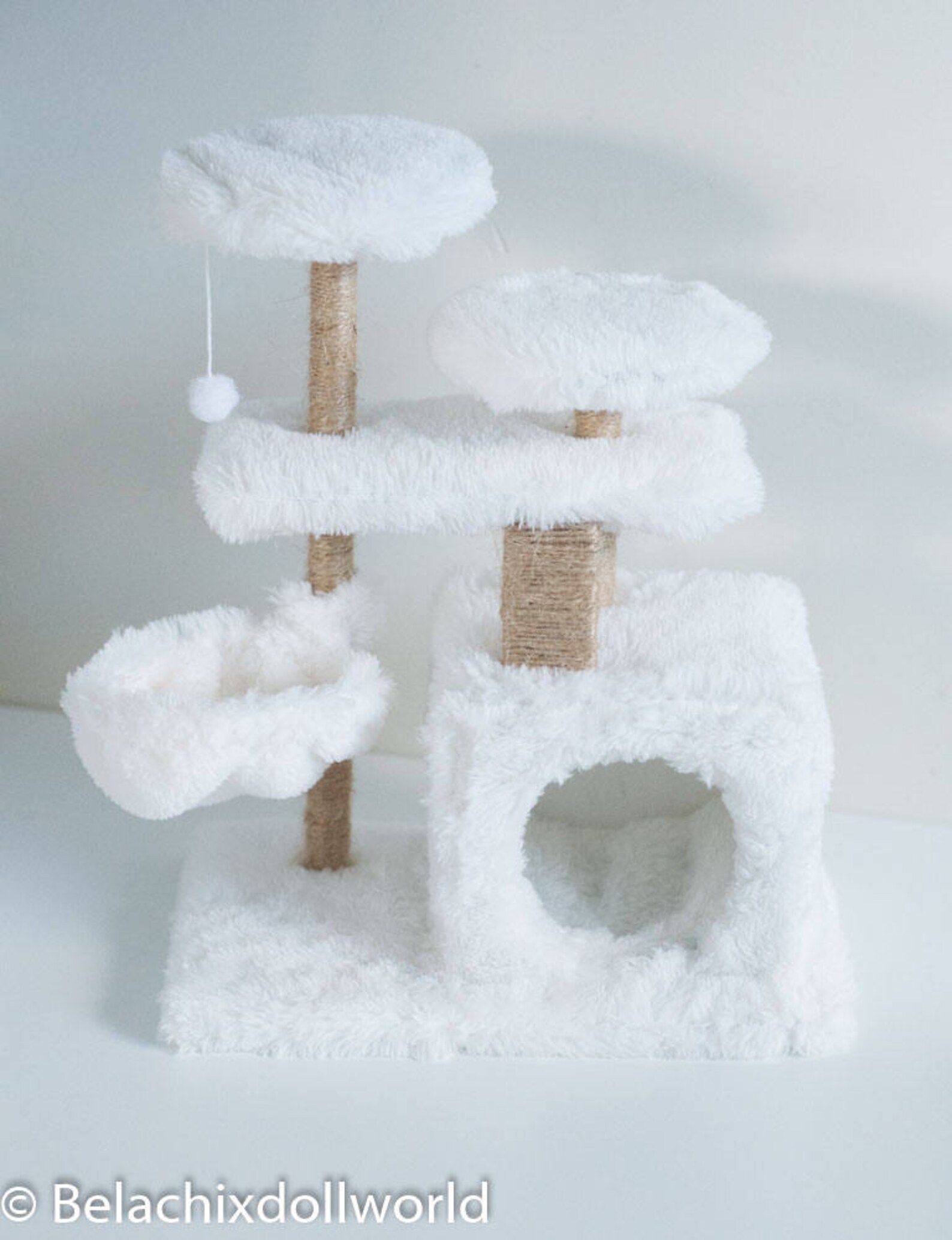 1:4 or 1/6 Miniature Cat Tree Miniature Cat Toy Miniature - Etsy