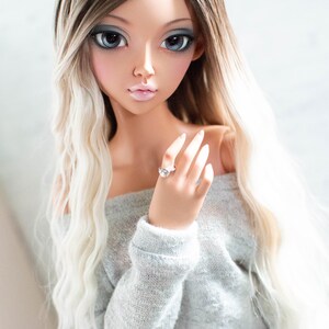 1:3 Miniature Wedding Ring in a Box, Miniature Engagement Ring, Doll ...