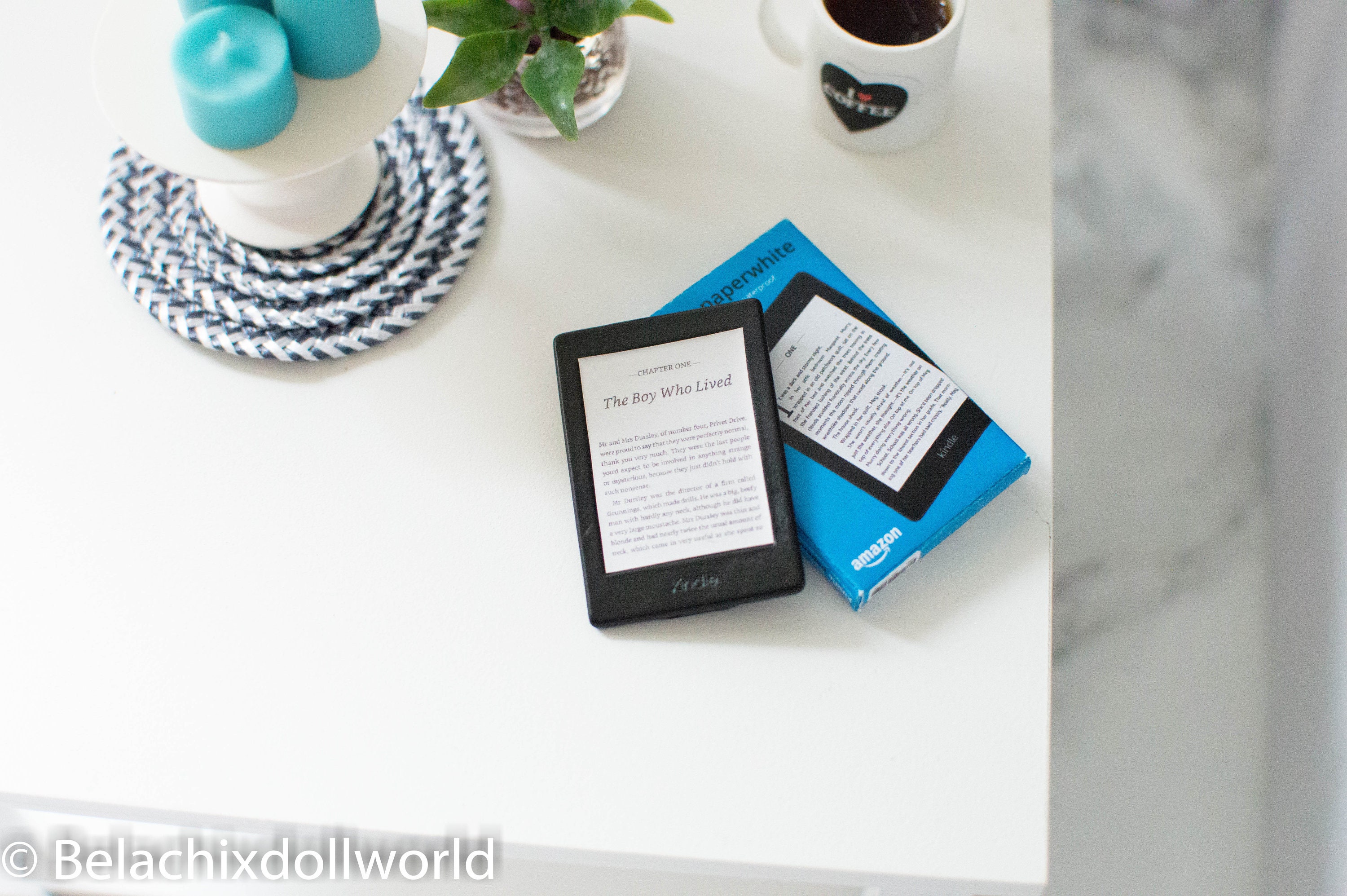 1/4 and 1/3 miniature e-reader miniature e-reader dollhouse | Etsy