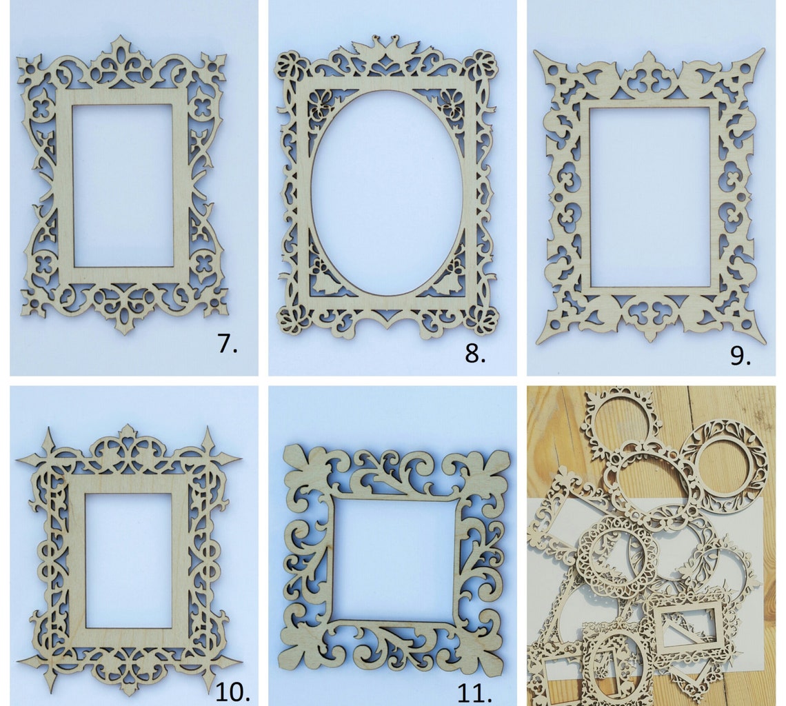 Doll Furniture Miniature Photo Frames Picture Frames - Etsy