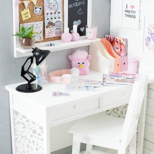 1:6 or 1/4, Miniature Magazine Holder, Miniature Office Paper Tray ...