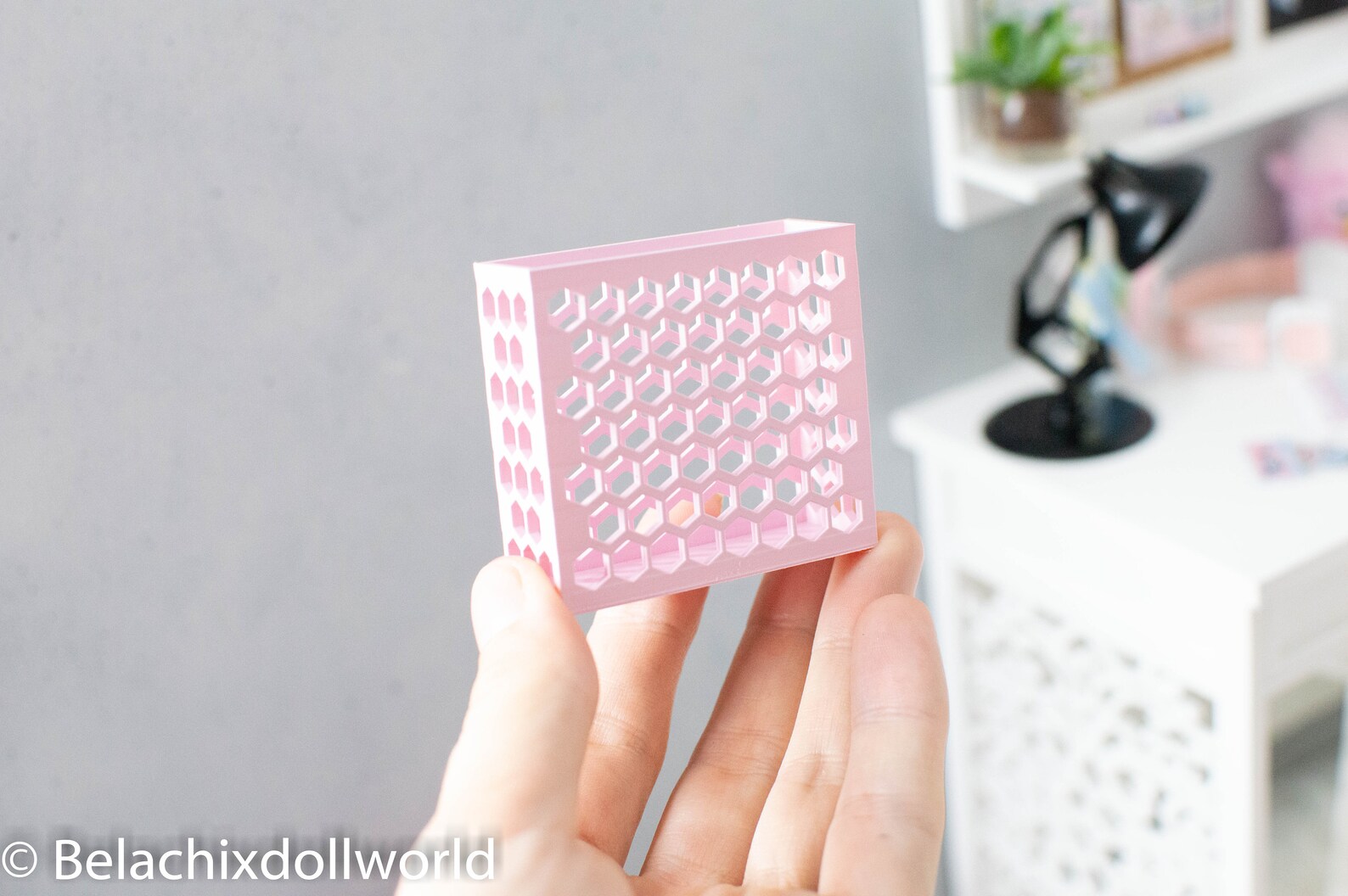 Miniature Magazine Holder Miniature Office Paper Tray | Etsy